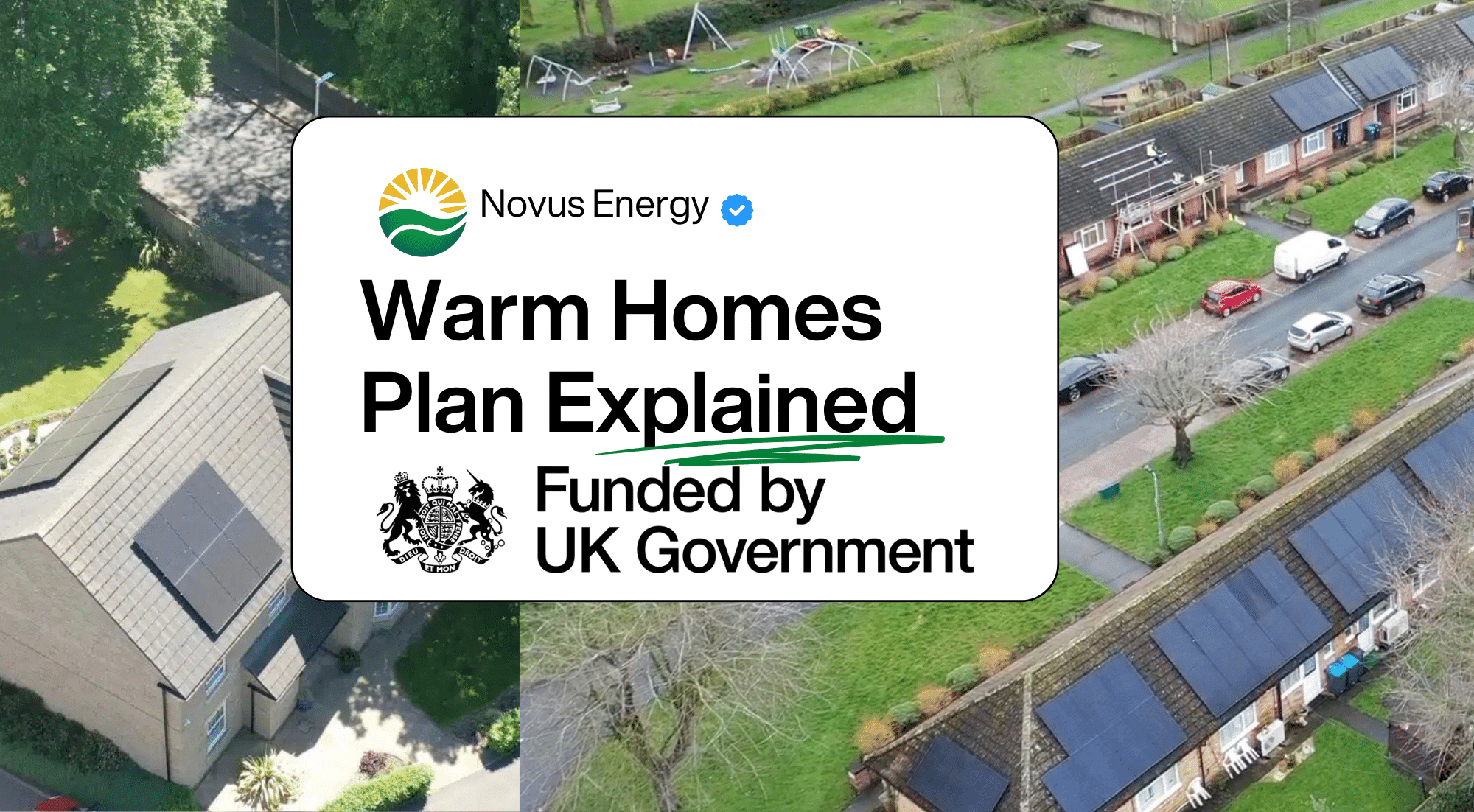 The Warm Homes Plan - Government Funding for Solar